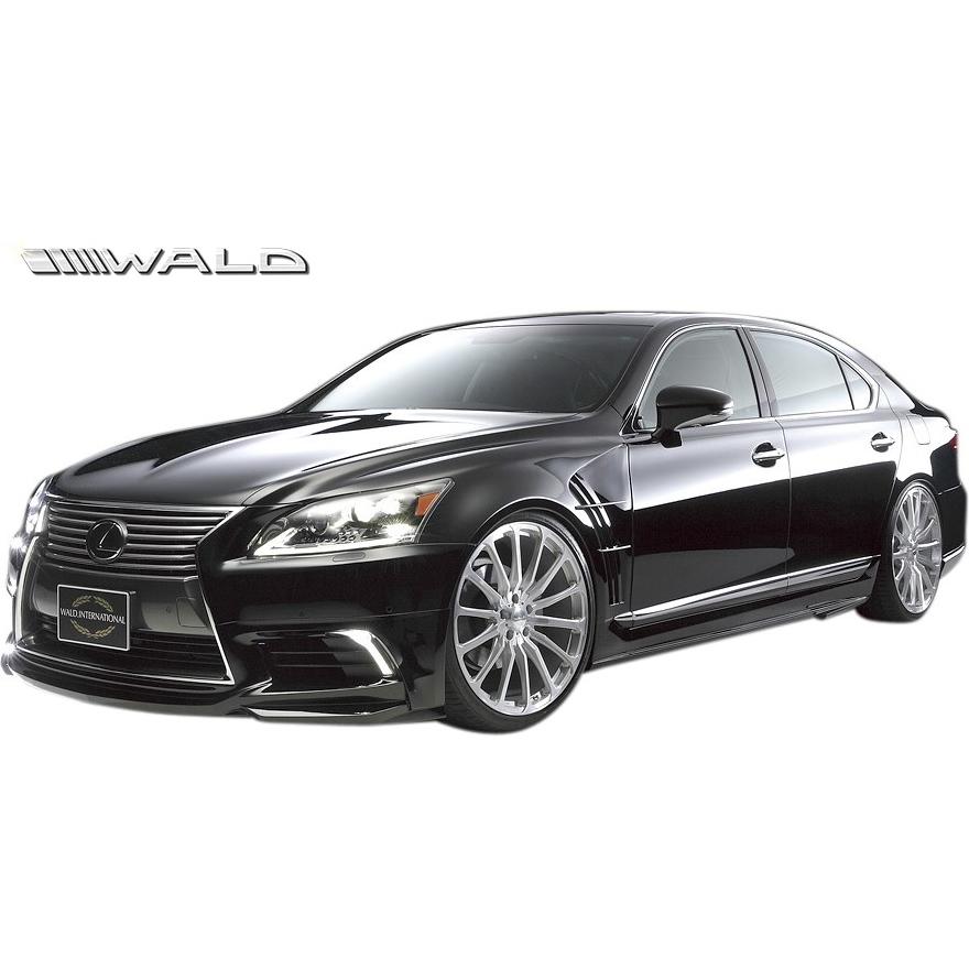 WALD 【M’s】 レクサス 40系 LS 後期 LS460 LS600h ショート用 (H24.10-H29.10) EXECUTIVE LINE サイドステップ 左右 未塗装 ABS ...