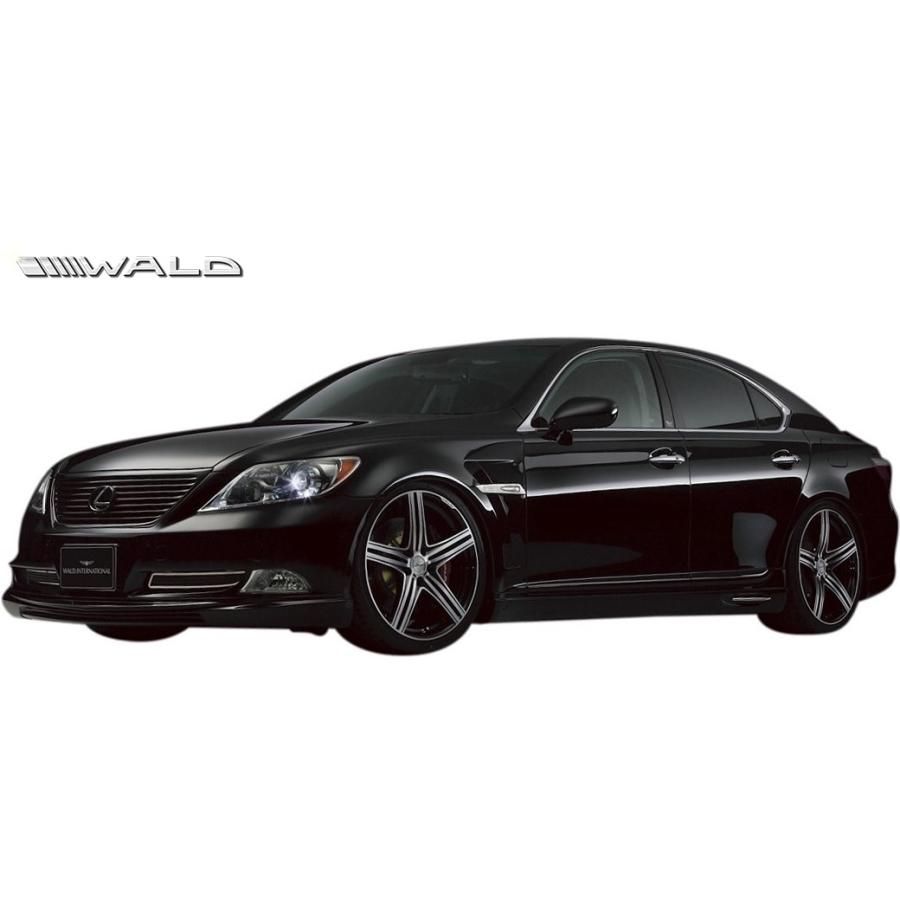 レクサス 【M’s】 40系 LS 前期 LS460 LS460L LS600h LS600hL (H18.9-H21.9) WALD EXECUTIVE LINE V1 フロントスポイラー ...