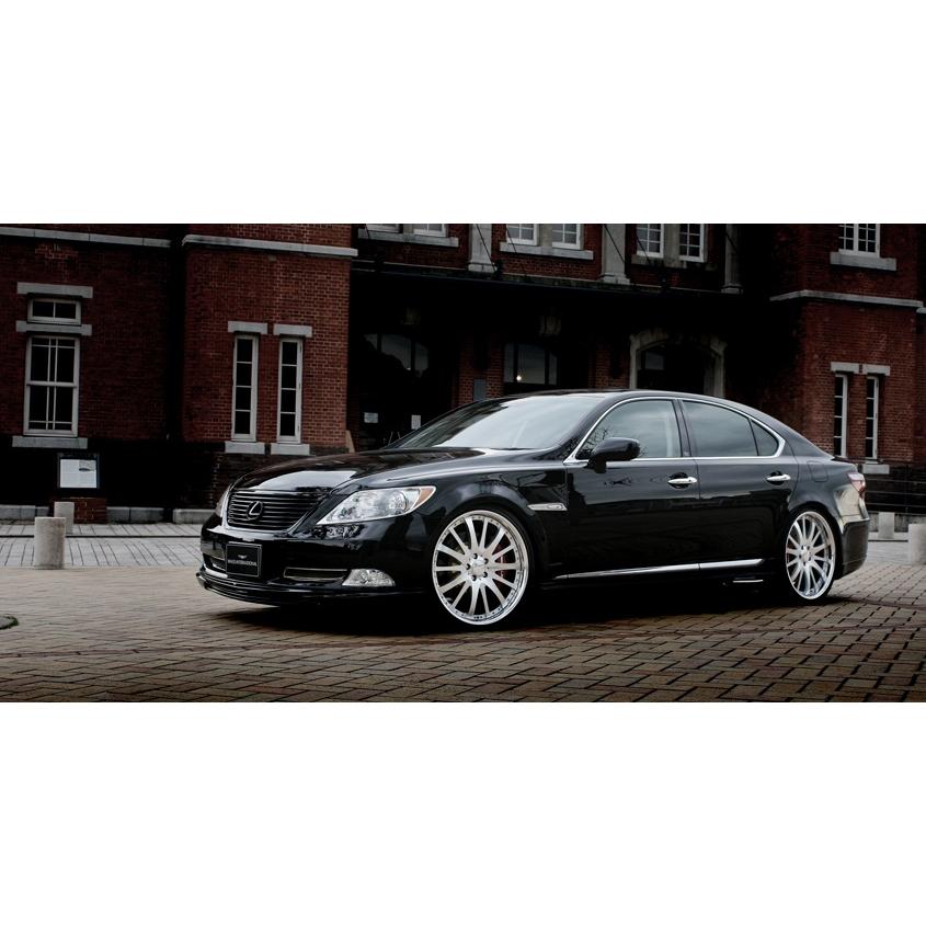 レクサス 【M’s】 40系 LS 前期 LS460 LS460L LS600h LS600hL (H18.9-H21.9) WALD EXECUTIVE LINE V1 クロームフィンカバー ...