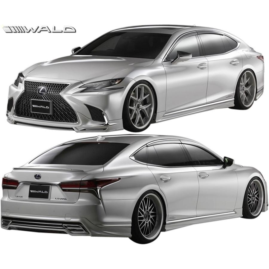 WALD 【M’s】 レクサス 50系 LS 前期 LS500h ハイブリッド EXECUTIVE versionL Ipackage (H29.10-R2.10) フルエアロ 4点 ヴァルド ...