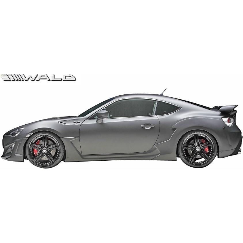 86 【M's】トヨタ ZN6 (H24.4-H28.7) WALD Sports Line エアロ 3点キット (F+S+R)／／FRP製 ハチロク ヴァルド バルド フルエアロ エアロ ...