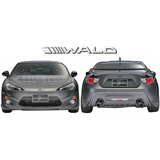 【M's】トヨタ 86 ZN6 (H24.4-H28.7) WALD Sports Line リアウイング／／FRP製 ハチロク ヴァルド バルド エアロ カスタム シンプル : wald ...