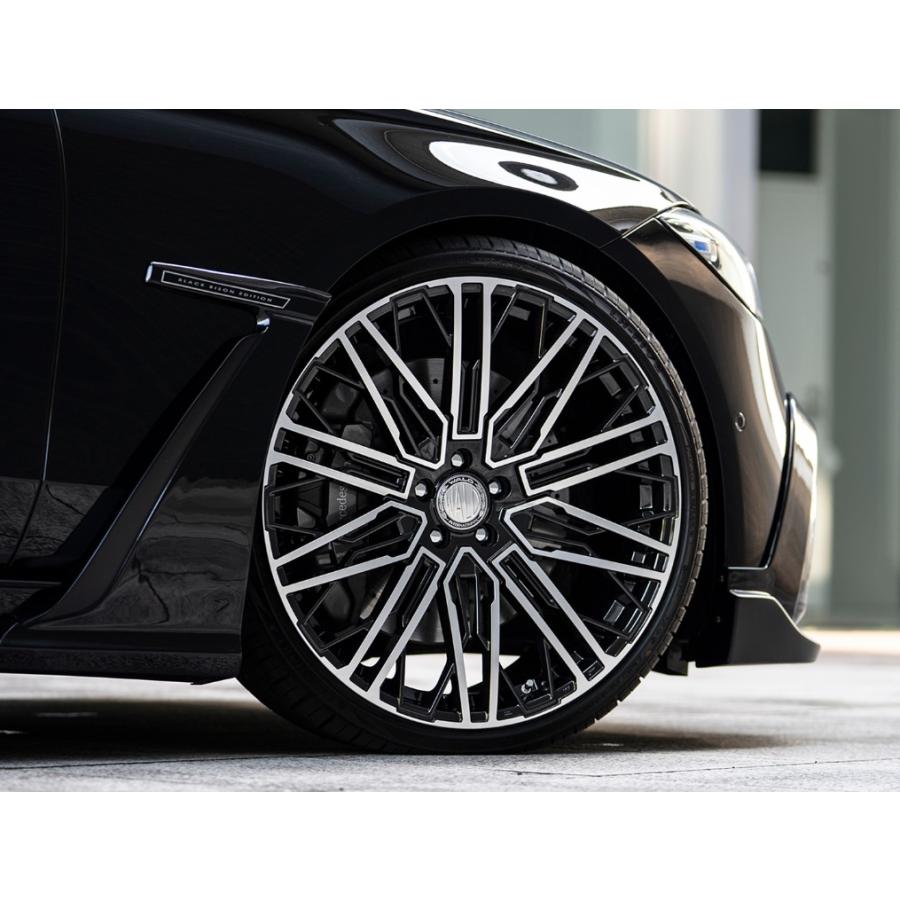 WALD 【M's】 ホイール GENUINE LINE BM001 1本 22インチ 9.0J 5/120 ハブ径 75.1Φ インセット 33 5穴 P.C.D 120 FACE1 ...