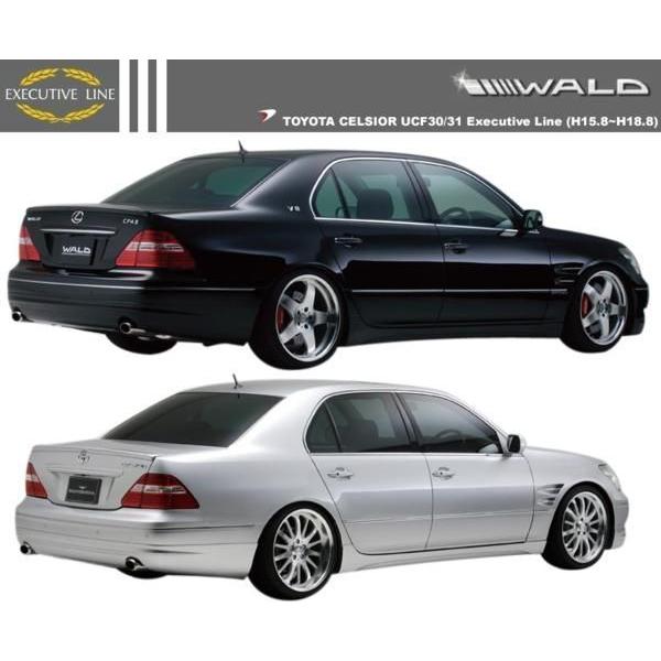 【M's】セルシオ TOYOTA 後期 UCF30/31 WALD Executive-Line サイドステップ // トヨタ CELSIOR ...