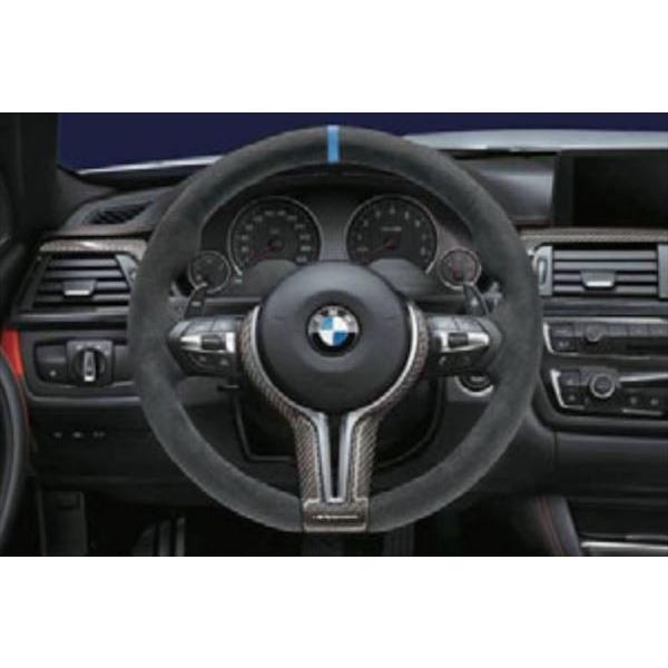 BMW ☆BMW純正☆BMW M Performance スポーツ・ステアリング・ホイール II モーター・レーシング・ブルー・センター ...