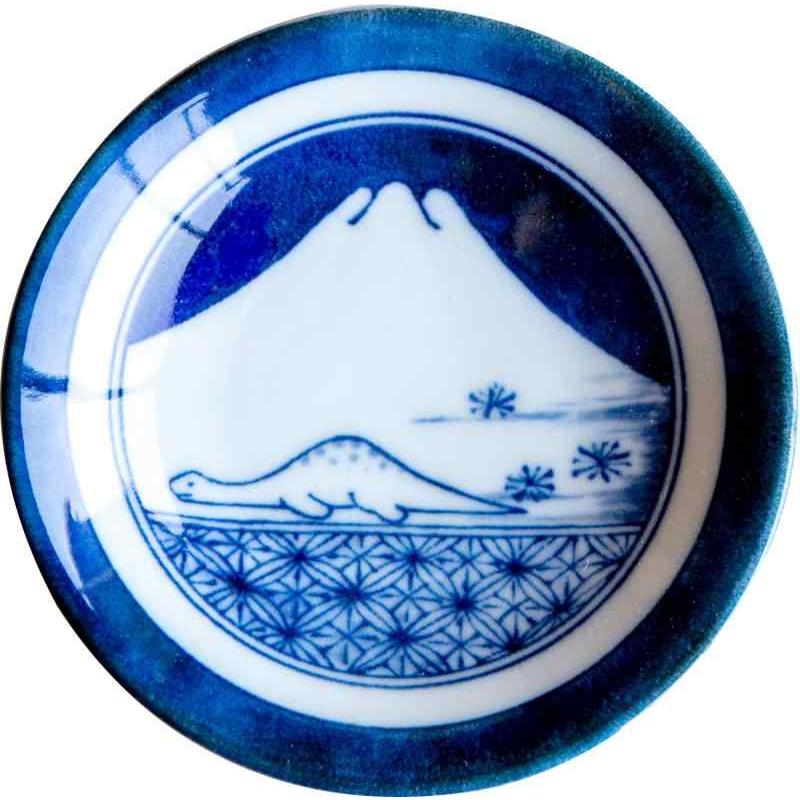 [アワサカ] 日本製 食器 江戸っ子恐竜 富士竜 まめ皿 EK88-L04 φ90×15mm : abwockkd56v4tuifxfgk7jztfy : En Select - 通販 ...