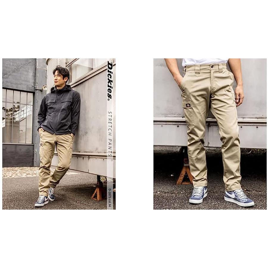 Dickies [Dickies ディッキーズ]T／Cストレッチ スタイルカーゴ D−2875 アーミー LL : エンチョーホームショッピング - 通販 - Yahoo!ショッピング