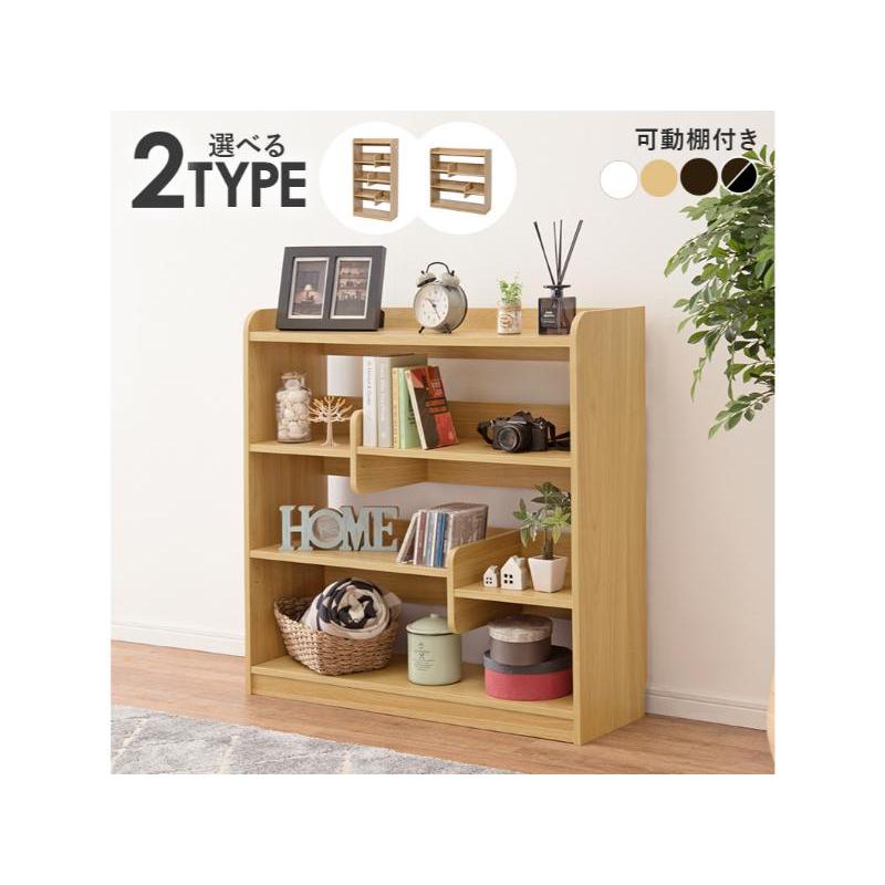 HAGiHARA 【メーカー直送】萩原 ディスプレイラック(ワイドタイプ/ナチュラル) RCC-1606NA : エンチョーホームショッピング - 通販 - Yahoo!ショッピング