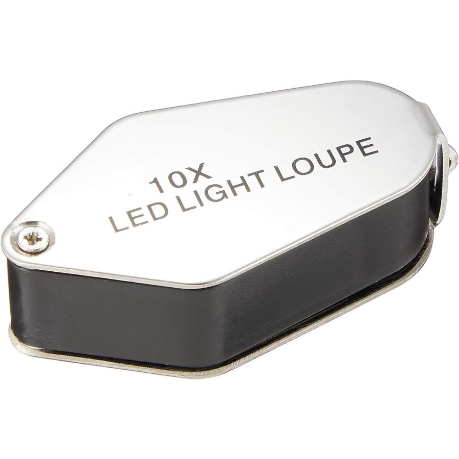 TSK 高倍率ルーペ 倍率10倍 レンズ径16mm LEDライト付き DO-10LED : エンチョーホームショッピング - 通販 - Yahoo!ショッピング