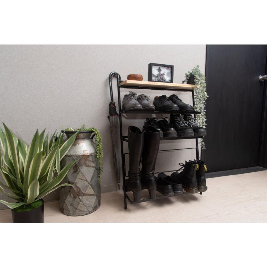 東谷 【メーカー直送】東谷アイアンシューズラック NIT-15BK : エンチョーホームショッピング - 通販 - Yahoo!ショッピング