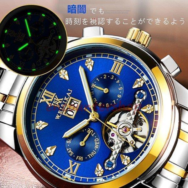 腕時計 父の日 メンズ シルバー ブランド ブルー おしゃれ 防水 腕時計 父の日 メンズ シルバー ブランド ブルー おしゃれ 防水