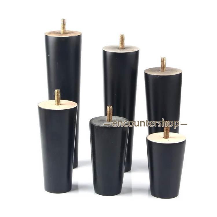 家具パーツ 高さ調整 6cm ソファ ベッド 継ぎ脚 M8 キャビネット足 机足 木製脚 ソファ足 頑丈 木製 4本セット テーブル 8cm ソファー : Encountershop - 通販 ...