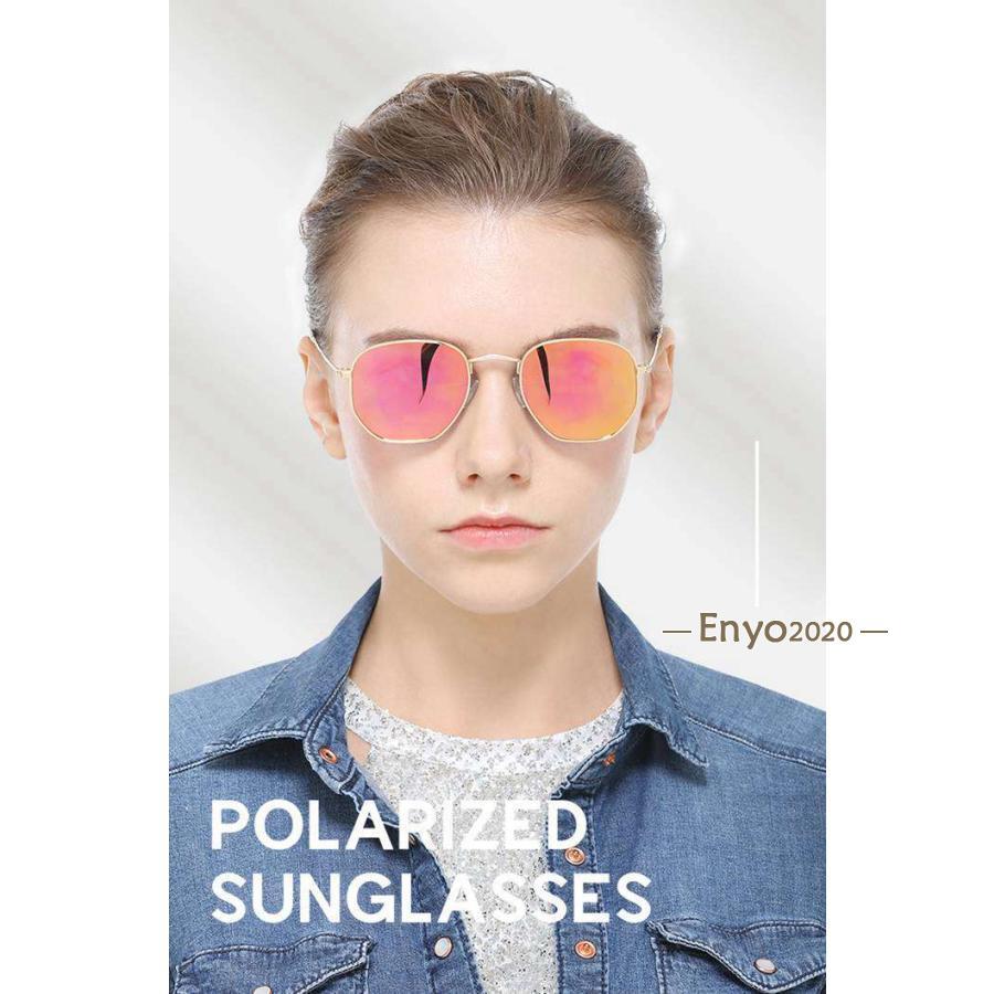 偏光サングラス レディース 超軽量 UVカット UV400 偏光 サングラス 車 運転 釣り フィッシング メタルフレーム : Encountershop - 通販 - Yahoo!ショッピング