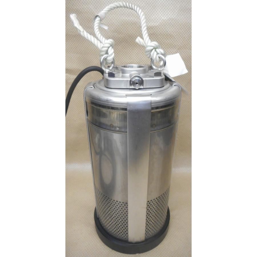 荏原製作所(エバラポンプ) 40BMSP5.75A ステンレス製 水中渦巻ポンプ 三相200V 0.75kW 50Hz 口径40mm 給水 ...