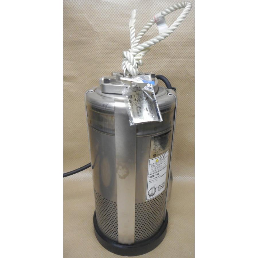 荏原製作所(エバラポンプ) 40BMSP5.75A ステンレス製 水中渦巻ポンプ 三相200V 0.75kW 50Hz 口径40mm 給水 ...