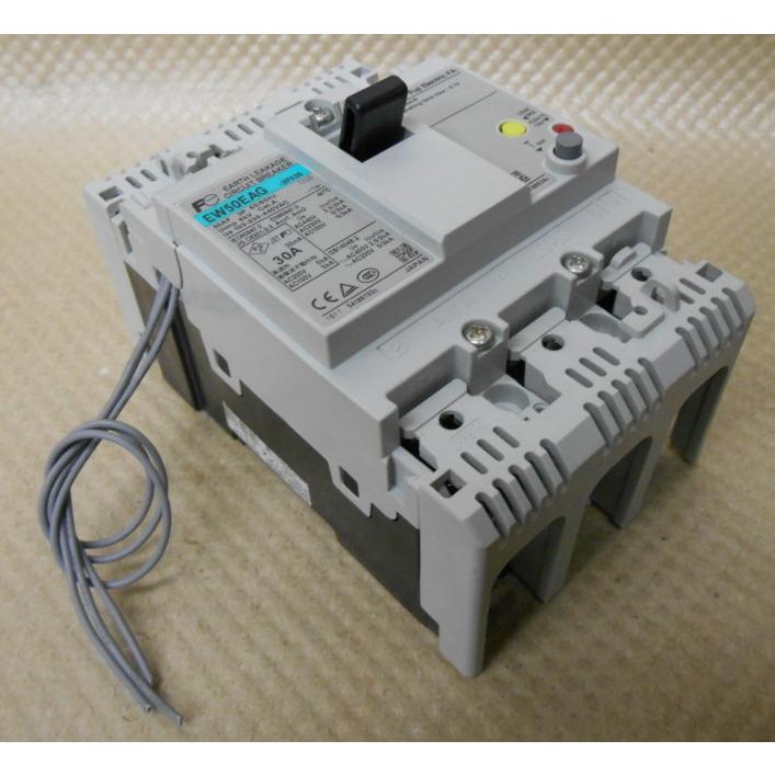 1 富士電機(FUJI) 漏電遮断器(漏電ブレーカー) EW50EAG-3P030 3P 30A 感度電流 30mA G-TWINシリーズ 補助スイッチ付 : 工具流通センター - 通販 ...