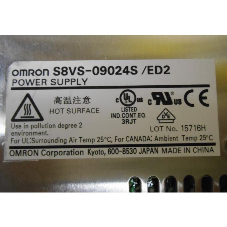オムロン 3 オムロン(omron) スイッチング・パワーサプライ S8VS-09024S 出力電圧24V 出力電力90W 入力AC100-240V : 工具流通センター - 通販 ...