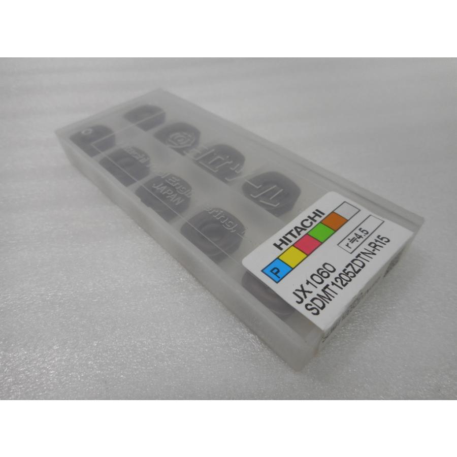 日立 日立ツール(現三菱日立ツール/MOLDINO) フライス切削用インサート チップ SDMT1205ZDTN-R15 JX1060 1箱 ...