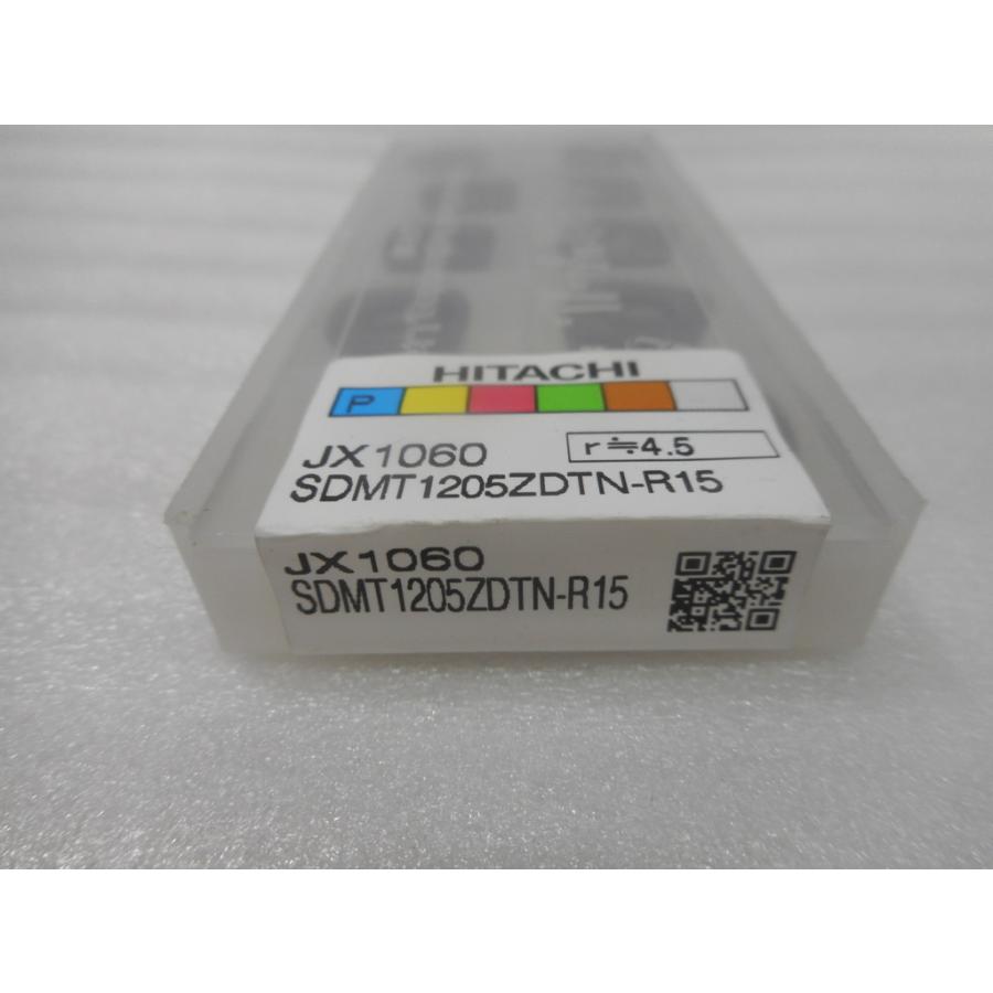 日立 日立ツール(現三菱日立ツール/MOLDINO) フライス切削用インサート チップ SDMT1205ZDTN-R15 JX1060 1箱 ...