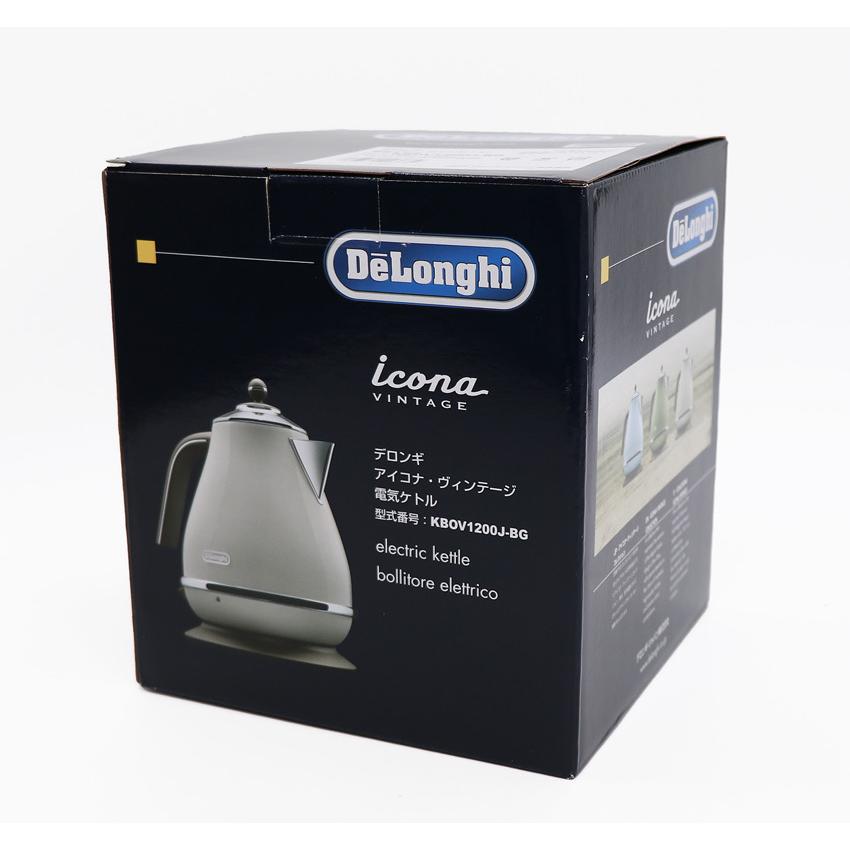 デロンギ 【保証付】【国内正規品】デロンギ DeLonghi電気ケトル KBOV1200J-BG : エンドレスYahoo!店 - 通販 - Yahoo!ショッピング