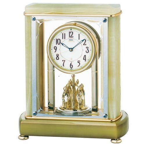 HW597M セイコーエンブレム電波置き時計 16和音24曲のハイファイ音源メロディ（回転飾り） : 時計.宝石のエンドー - 通販 ...