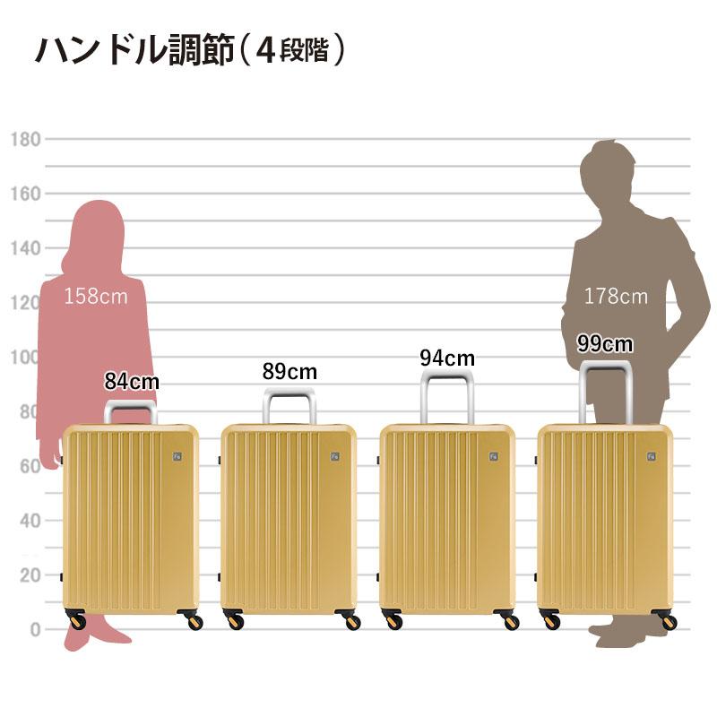 FREQUENTER メーカー公式店 フリクエンター リエーヴェ LIEVE 68cm L サイズ 1-253 バッグ tsaロック 旅行 ...