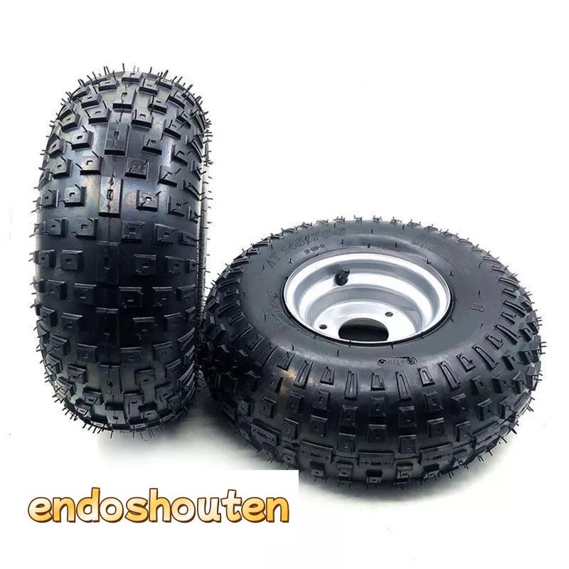 高速両 6インチatvホイール 145/70-6電動スクーター 50cc 70cc 小型クワッド フロント/ リア : 遠藤商店 - 通販 - Yahoo!ショッピング