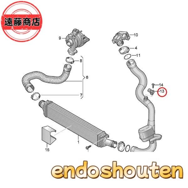 AUDI アウディ Q2 GA Q3 8U Q5 8R FY Q7 4L 4M TT 8J FV ブーストプレッシャーセンサー/マップセンサー 03G906051E 03G906051M ...