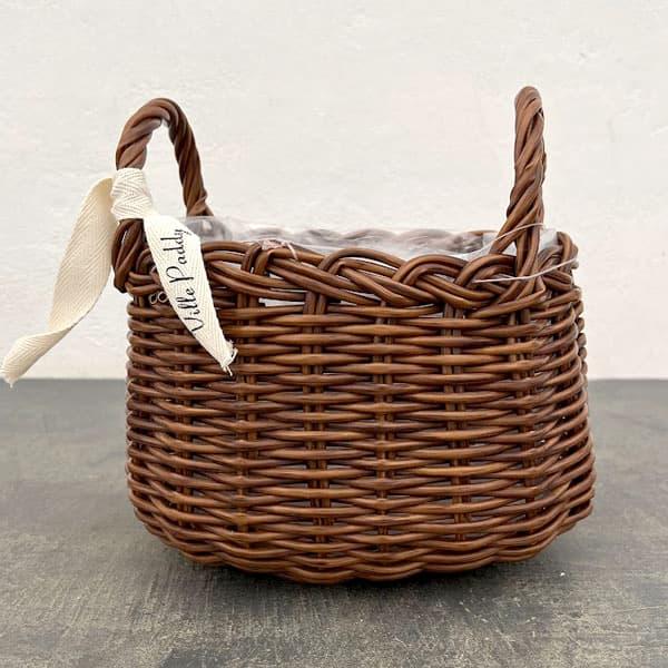 PPラタンオーバルブラウンS（3241） : 園芸ネット - 通販 - Yahoo!ショッピング