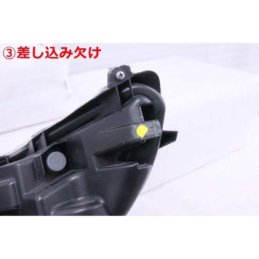 アルファード 22-1960★後期 LED AGH30W HV★右ヘッドライト 3眼 AHS付 エアロ系 58-91 打刻:ハ クローム★ ...