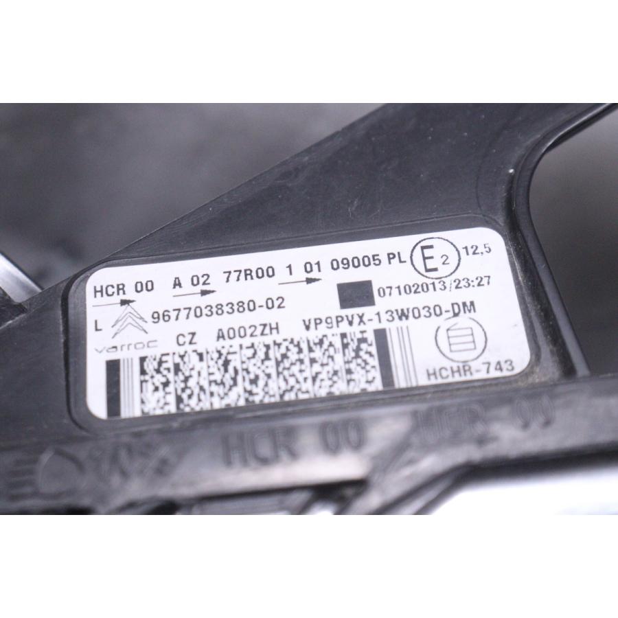 34-948★ハロゲン A5 シトロエン C3★左ヘッドライト 9677038380-02 メッキ 純正 Citroen★シトロエン (DM ...