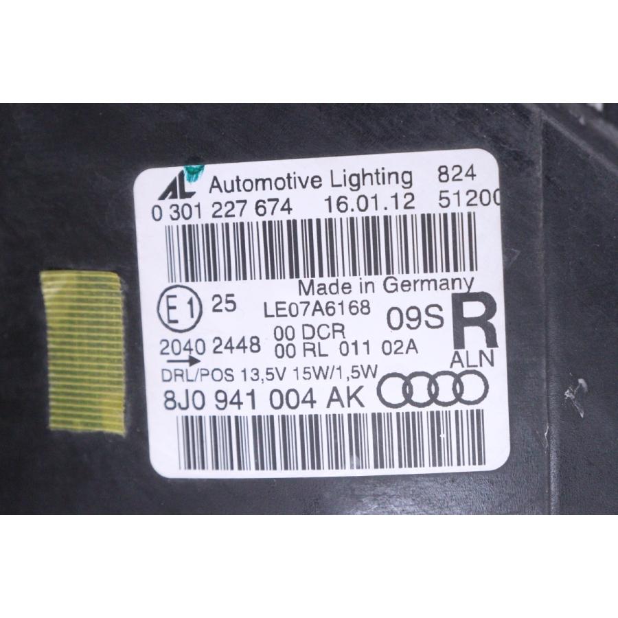 39-472★後期 HID 8J AUDI TT★右ヘッドライト 8J0 941 004 AK シルバー 純正★アウディ (KK ...