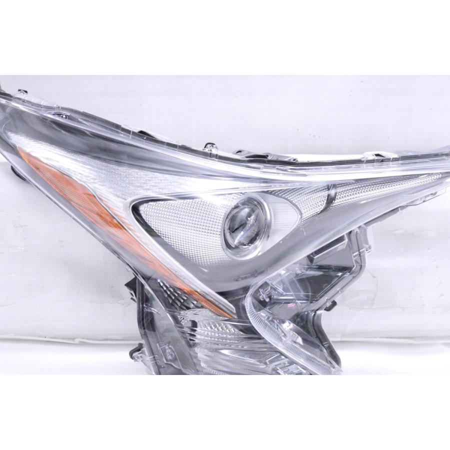 42-2159★前期 LED ZVW50 プリウス★右ヘッドライト KOITO 47-75 打刻:C1 ユニット ブラック 純正★トヨタ ...