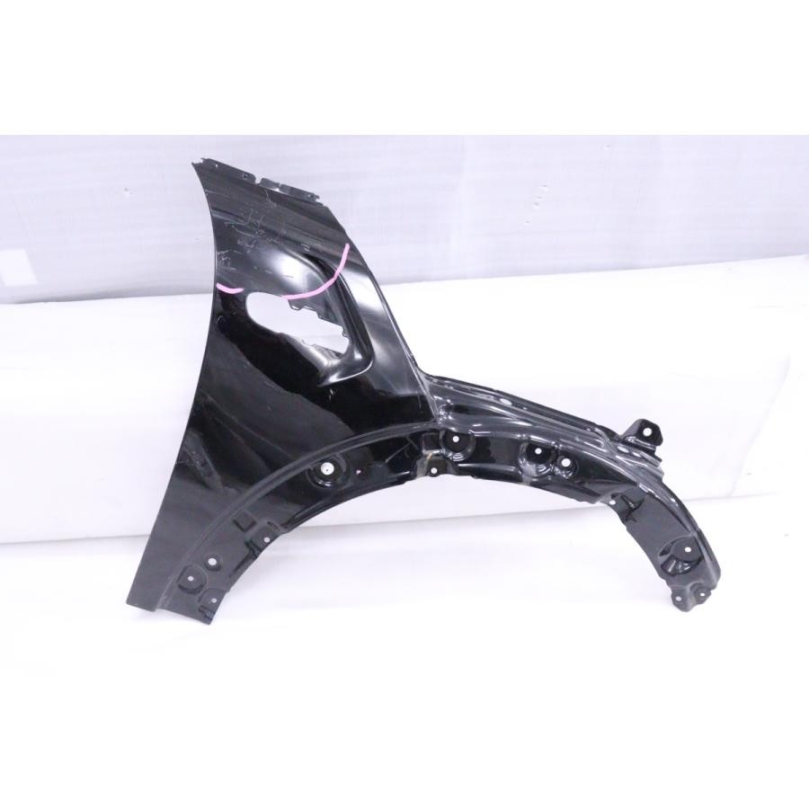 43-1688★値下 ターン穴有★F55 F56 ミニ クーパー 右フェンダー★35 73638 ブラックラメ 補修用 MINI★BMW ...