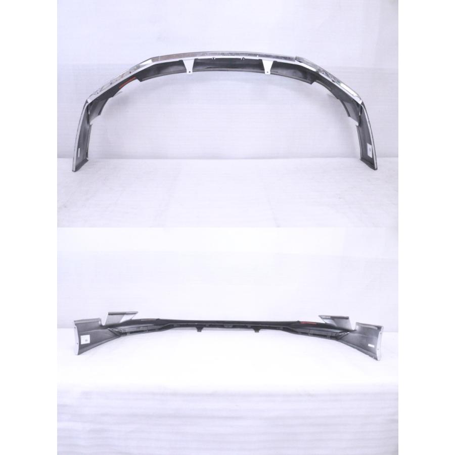 45-1842★モデリスタ 後期 ZVW50 プリウス フロントスポイラー★596 ELEGANT ICE STYLE シルバー 補修用★トヨタ : ENISHI RE PARTS YS ...
