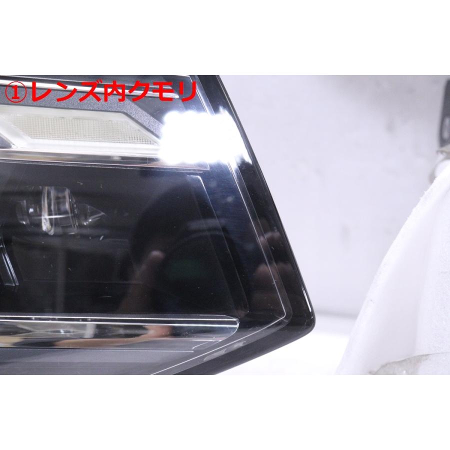 49-1719★現行 後期 LED GA アウディ Q2★左右ヘッドライト マトリクス 81A 941 035 A ASSY ブラック 純正★AUDI (DM) : ENISHI RE ...