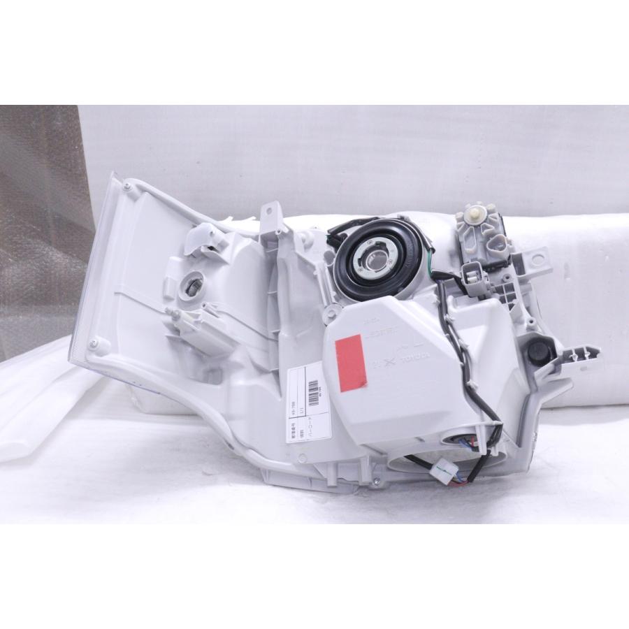 49-788★4型〜 LED 200系 ハイエース★左ヘッドライト ダークプライム KOITO 26-137 打刻:A3 ユニット 純正★ ...