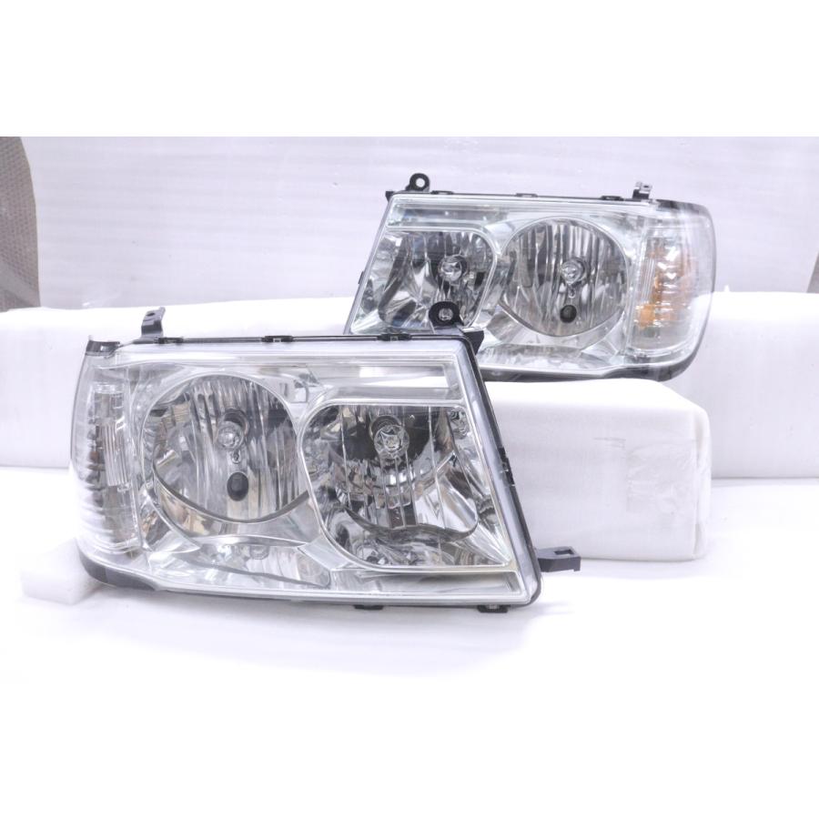 4X-1393★DEPO 後期ルック ハロゲン 100 ランドクルーザー★左右ヘッドライト DEPO D12-1103 ランクル メッキ ★トヨタ (UK) : 4x-1393 ...