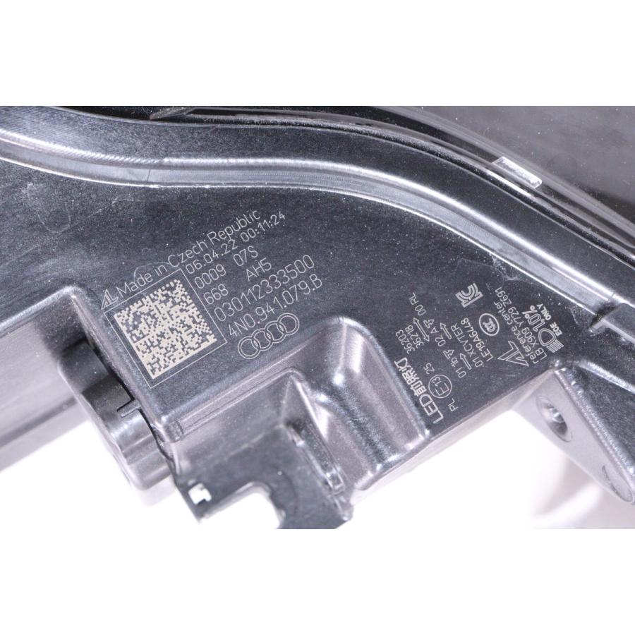4Y-1723★美品★マトリクスLED 4N アウディ A8★左ヘッドライト 4N0.941.079.B ブラック 純正★AUDI (UK ...
