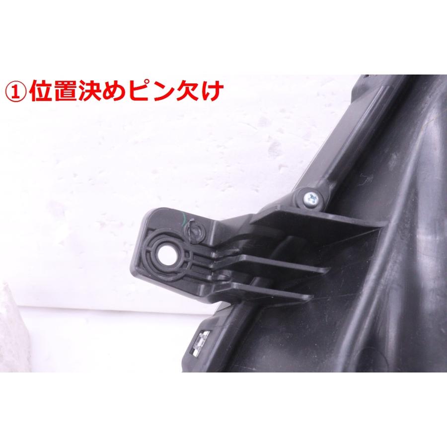 50-2444★美品★LED MK53S スペーシアカスタム★右ヘッドライト ICHIKOH 1960 打刻:SH ユニット ブラック 純正★ ...