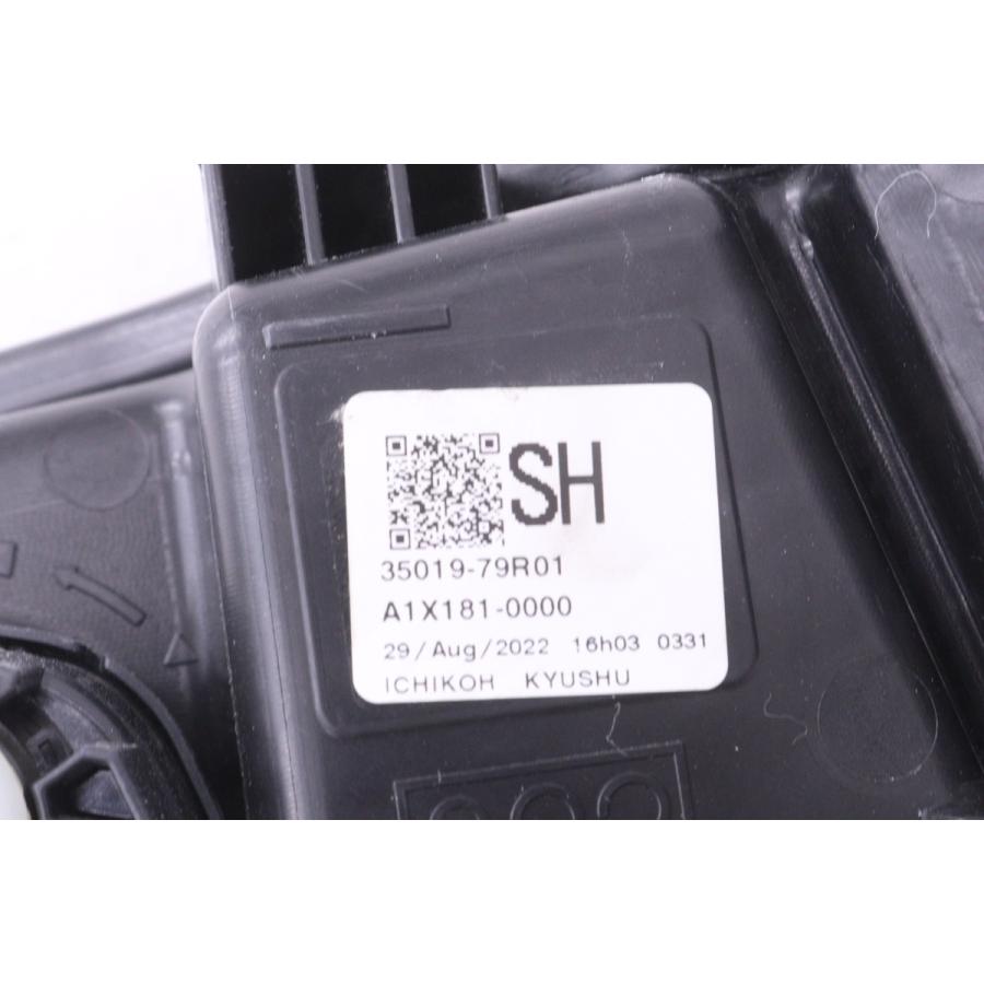 50-2444★美品★LED MK53S スペーシアカスタム★右ヘッドライト ICHIKOH 1960 打刻:SH ユニット ブラック 純正★スズキ (QT) : ENISHI RE ...