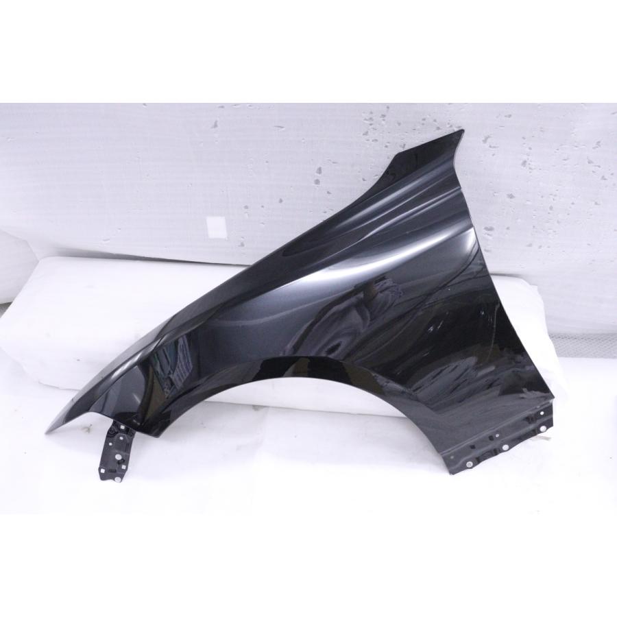 52-2010★美品★ARS220 AZSH20 GWS224 クラウン HV 左フェンダー★53802-30A70 ブラックパール 219 ...