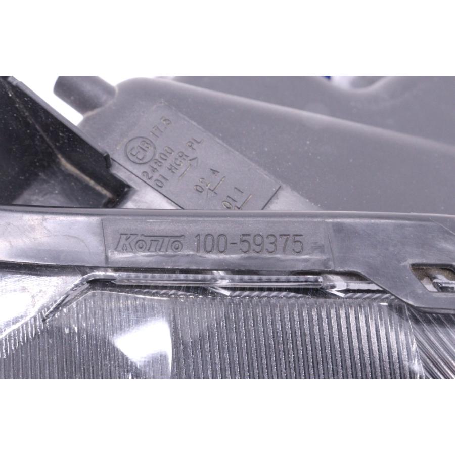 53-203★美品 LED MH55S ワゴンRハイブリッド★右ヘッドライト KOITO 100-59375 ユニット ブラック 純正★スズキ ...