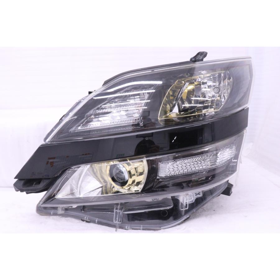 55-523★後期 HID ANH20W ヴェルファイア★左ヘッドライト ゴールデンアイズII ICHIKOH 58-23 打刻:ハ ブラック 純正★トヨタ (DM) : ENISHI RE ...