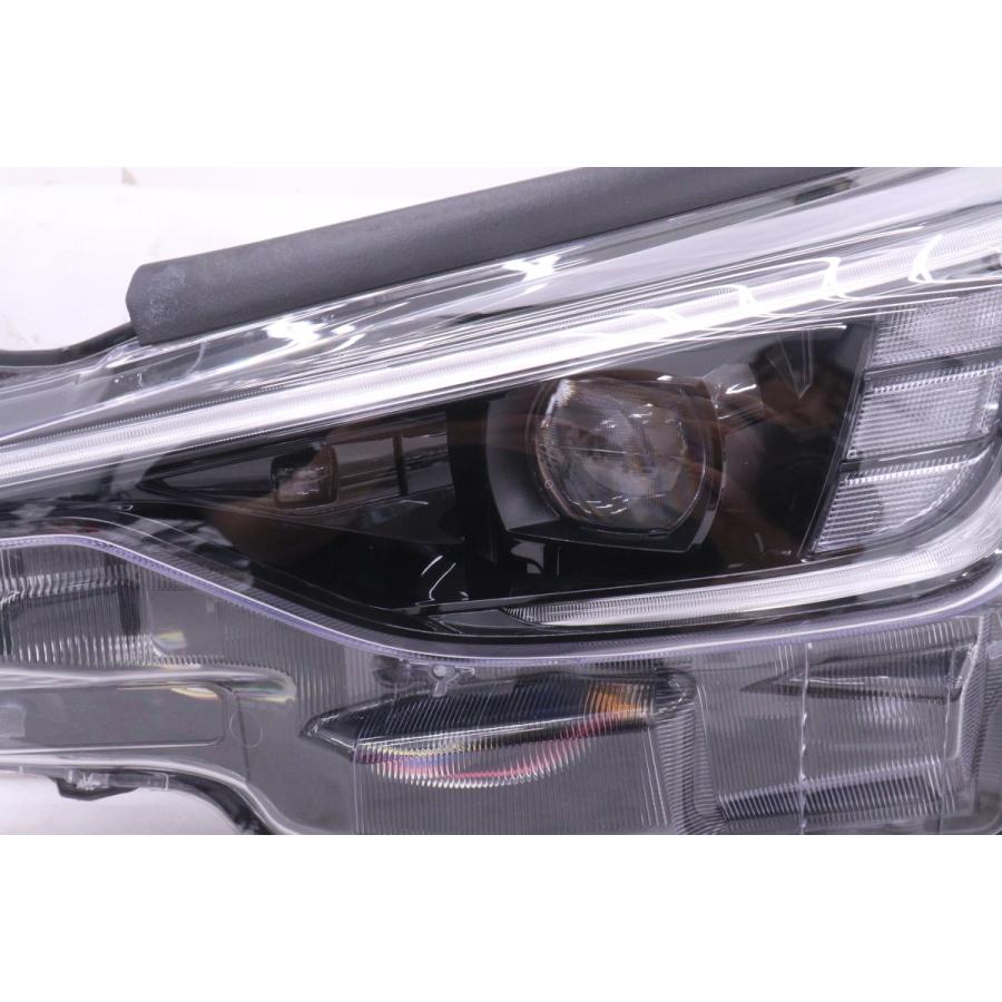 56-2342★【値下】LED GU6 インプレッサ★左ヘッドライト KOITO 100-6047M 打刻:4A ASSY ブラック 純正★ ...