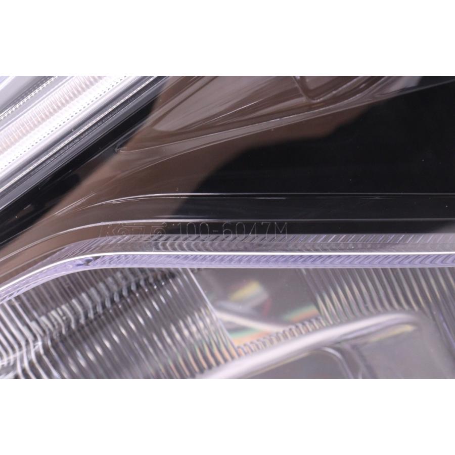 56-2342★【値下】LED GU6 インプレッサ★左ヘッドライト KOITO 100-6047M 打刻:4A ASSY ブラック 純正★ ...
