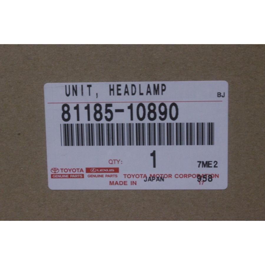 90-174-h★美品★前期 LED ZYX10/NGX50 C-HR★左ヘッドライト 81185-10890 ユニット 10-101 打刻 ...