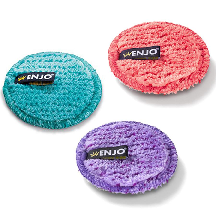 【ENJO公式】フェイスパッド 洗顔 メイク落とし 肌に優しい 石鹸不要 メイク落とし不要 エンヨー 洗濯機で洗える くり返し洗って使える エコ SDGs サステナブル : ENJO ...