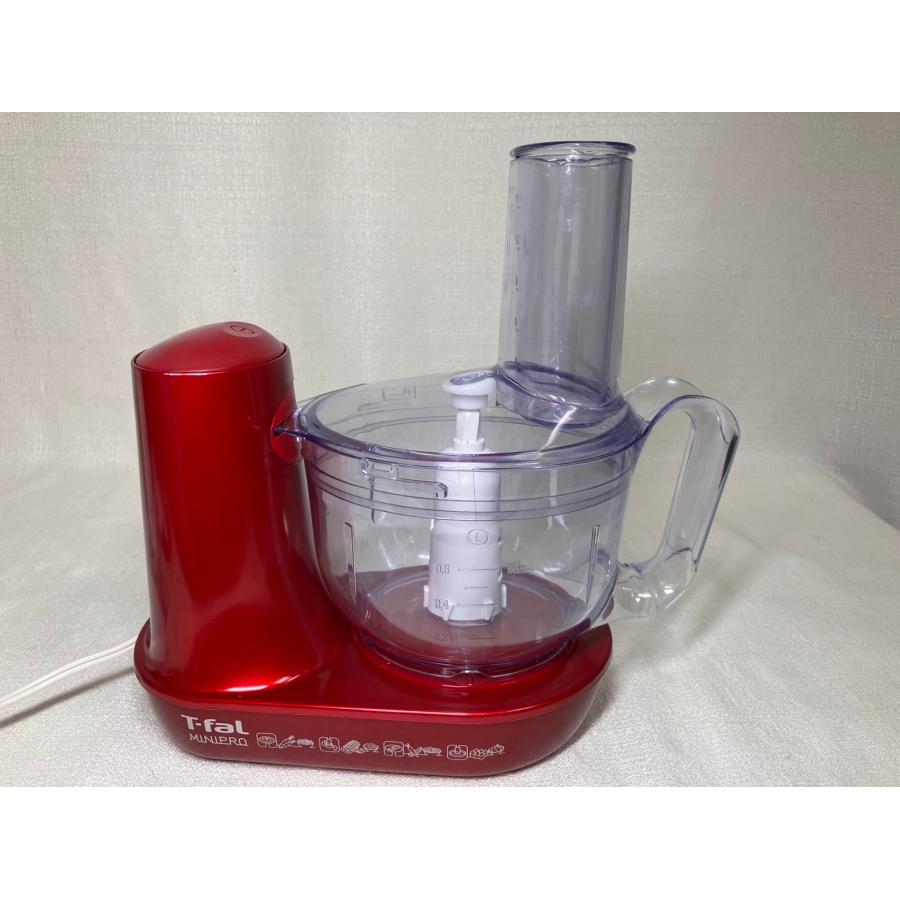 T-fal ティファールフードプロセッサー 混ぜる きざむ スライス MB601GJPレッド : 中古用品専門 エンジョイ・ライフ SUN - 通販 - Yahoo!ショッピング