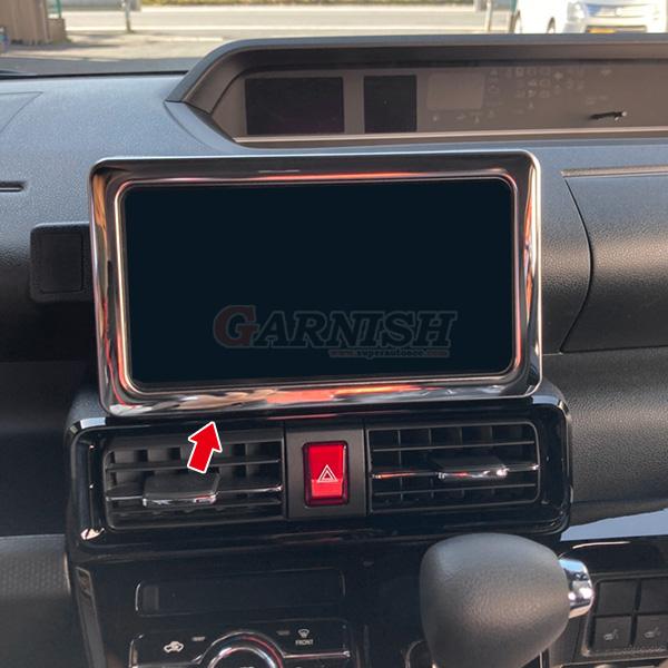 ダイハツ タント カスタム LA650/660S 前期 後期 スクリーンパネル インテリア ステンレス製 鏡面 内装 パーツ 1P kj5941 : enjoymycar - 通販 ...